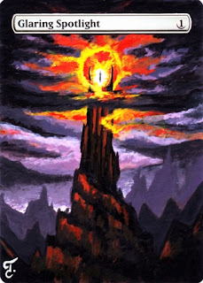 MTG Alters By Tila: Glaring Spotlight - Gatecrash Lord of the Rings ...