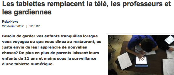 Critique journalistique