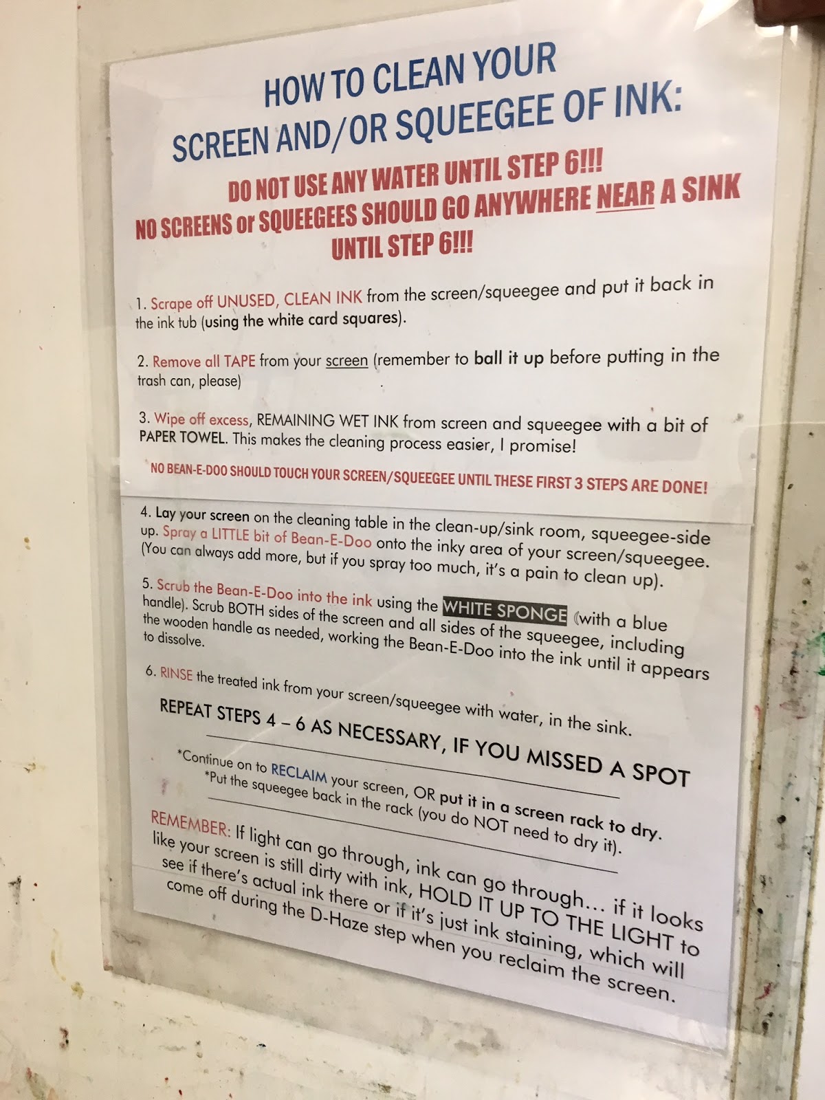 AHS Screen Printing: PRINTING WITH OIL-BASED INK-- demo review ...