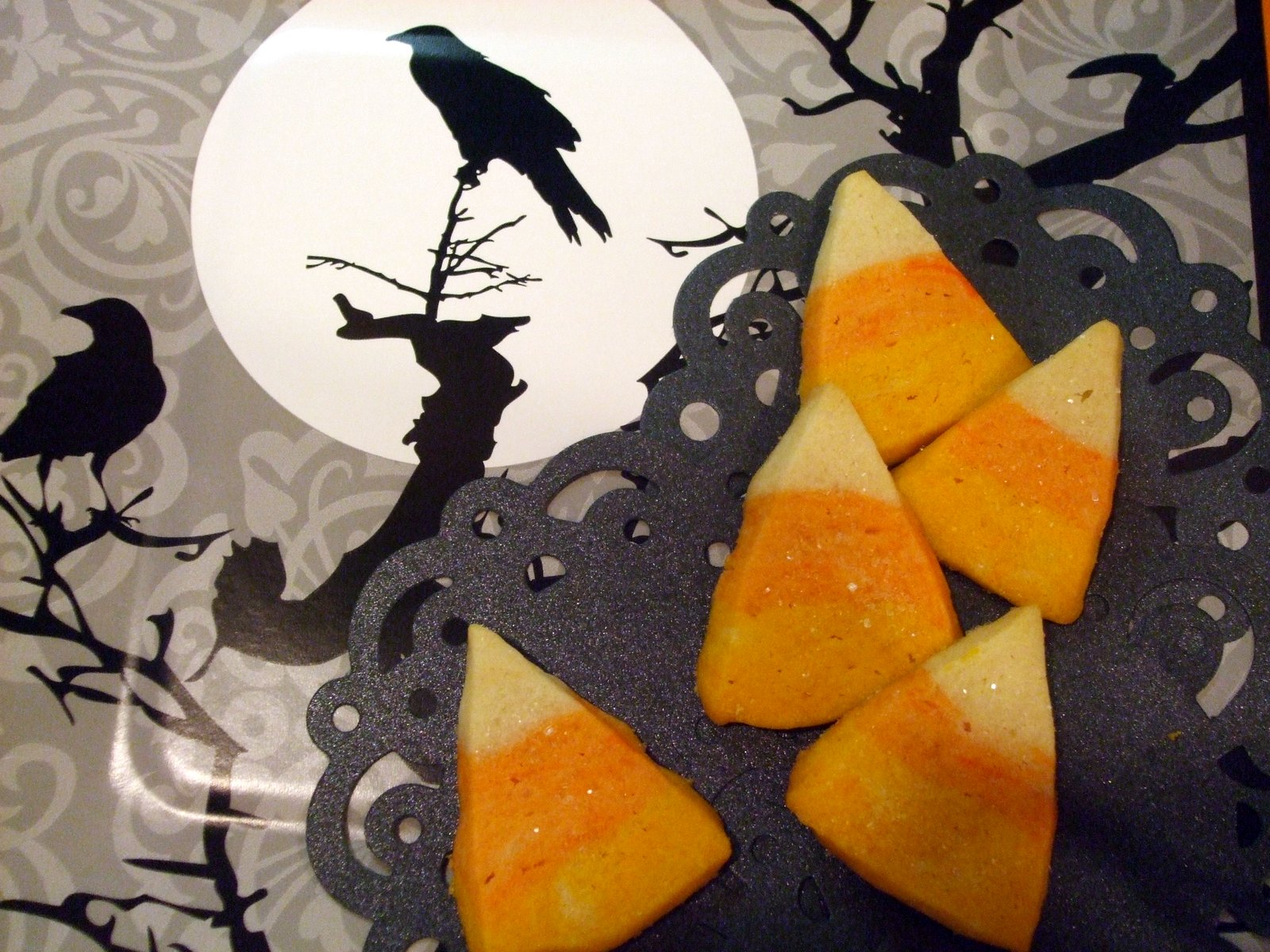 Rosemary's Sampler: Candy Corn Cookies