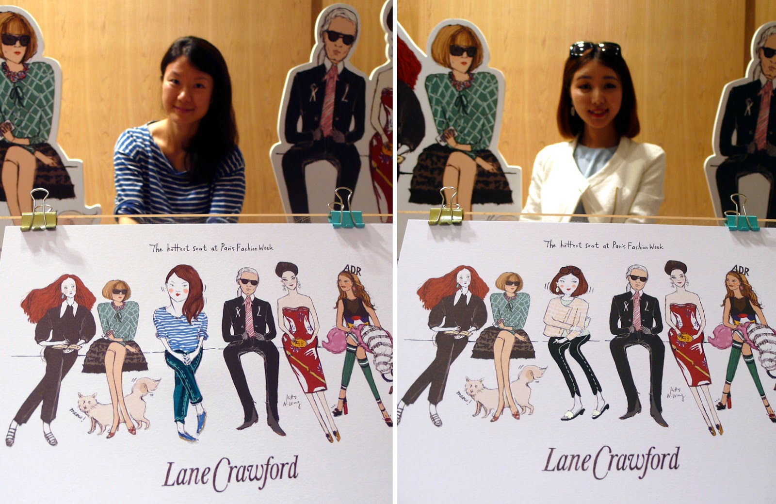 Kitty N. Wong Draws: Live Drawing / Guest Artist at Lane Crawford