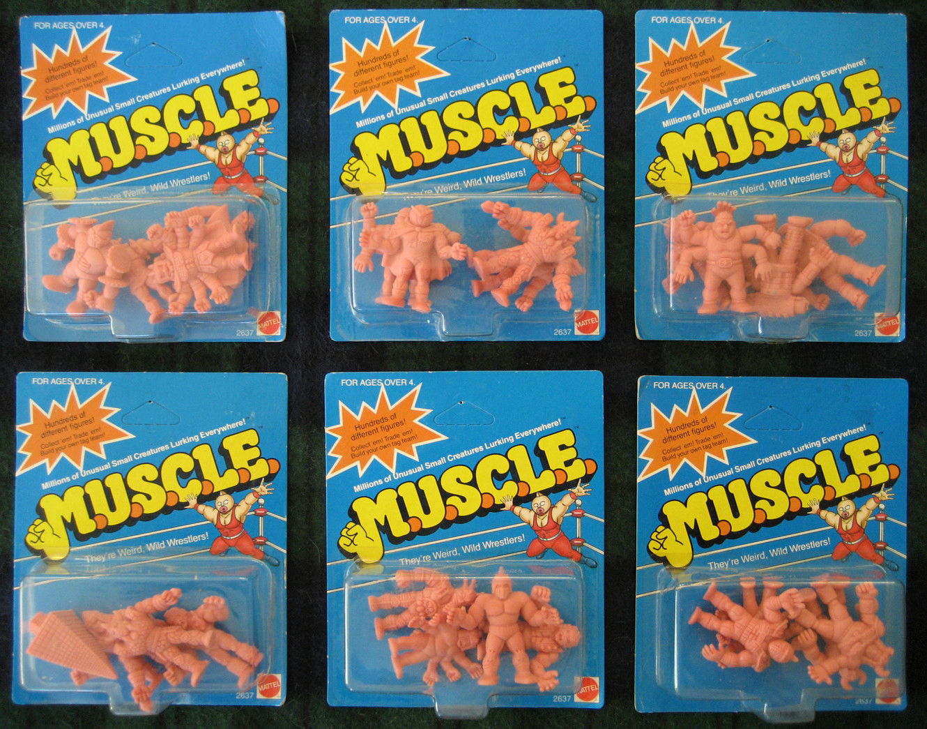 The Retro Crypt®: Classic Toy Spotlight: M.U.S.C.L.E by The Retro Reaper™