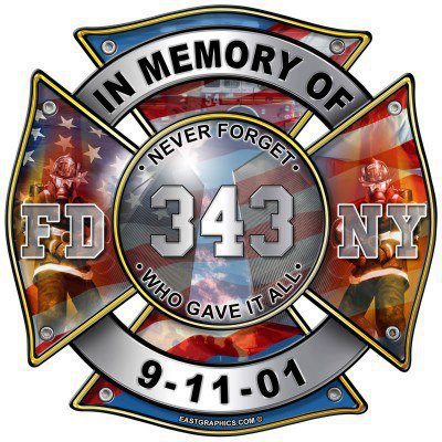Alex Tracie and the Wee Ones: In Memory: 343 FDNY