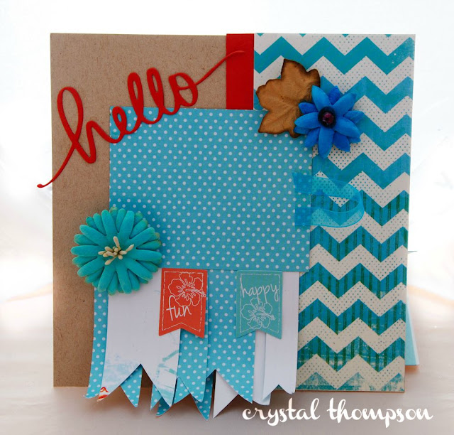 6x6 Page Layout Inspiration ~ Crystal Thompson