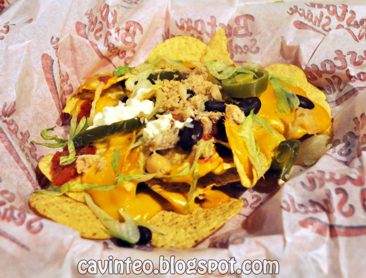 Entree Kibbles: Snapper Fish & Chips (and Spicy Crab Nachos, Clam ...