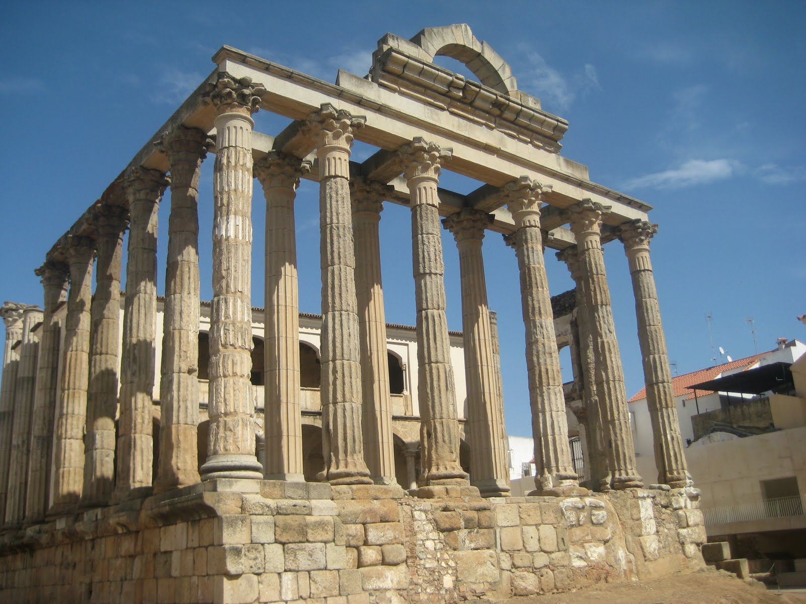 AS MINHAS FOTOS: TEMPLO ROMANO MÉRIDA