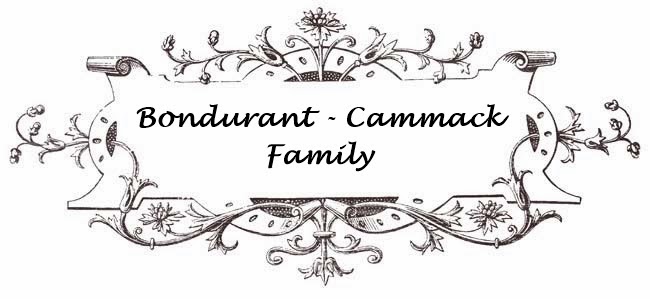 Roots From The Bayou: Daniel Maxey Bondurant Family