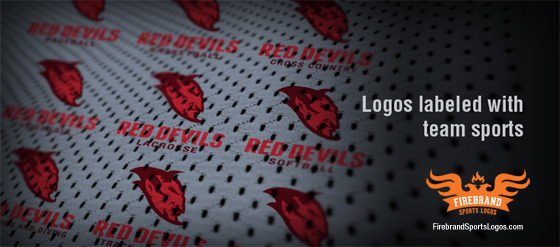 Firebrand Sports Logos Blog: Red Devils logo by Friebrand Sports Logos.