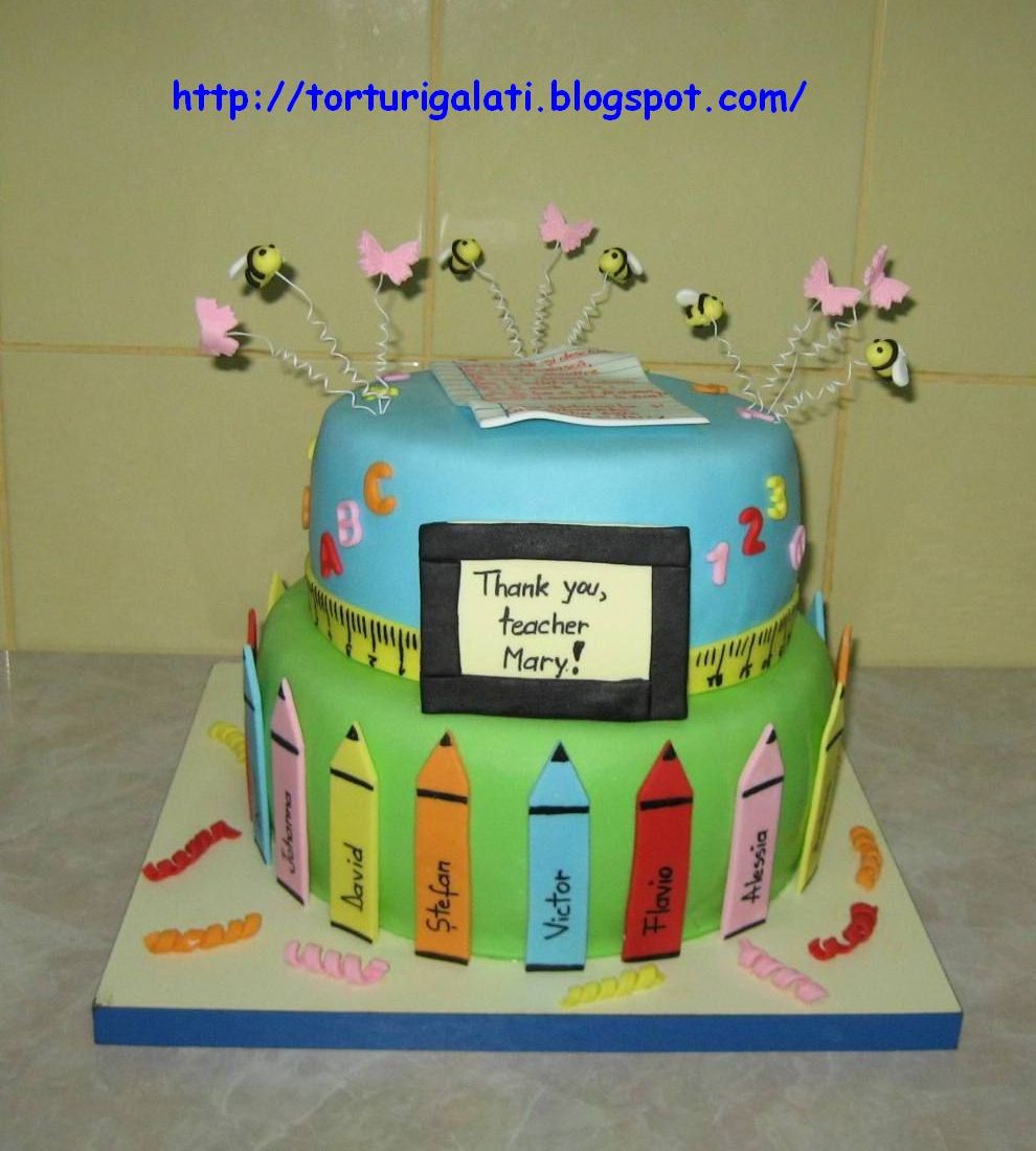 -Cellya's Cakes-: Tort "adio, gradinita!"