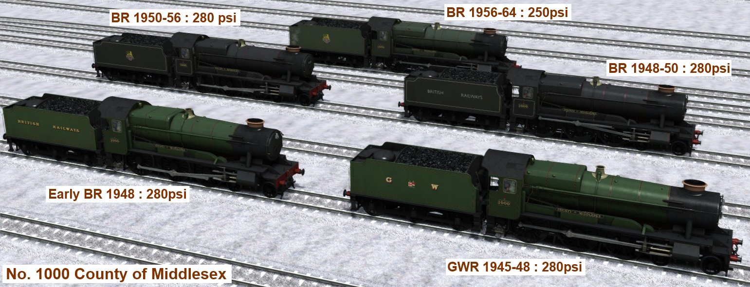 Victory Works: GWR County (1000 Class): In game!