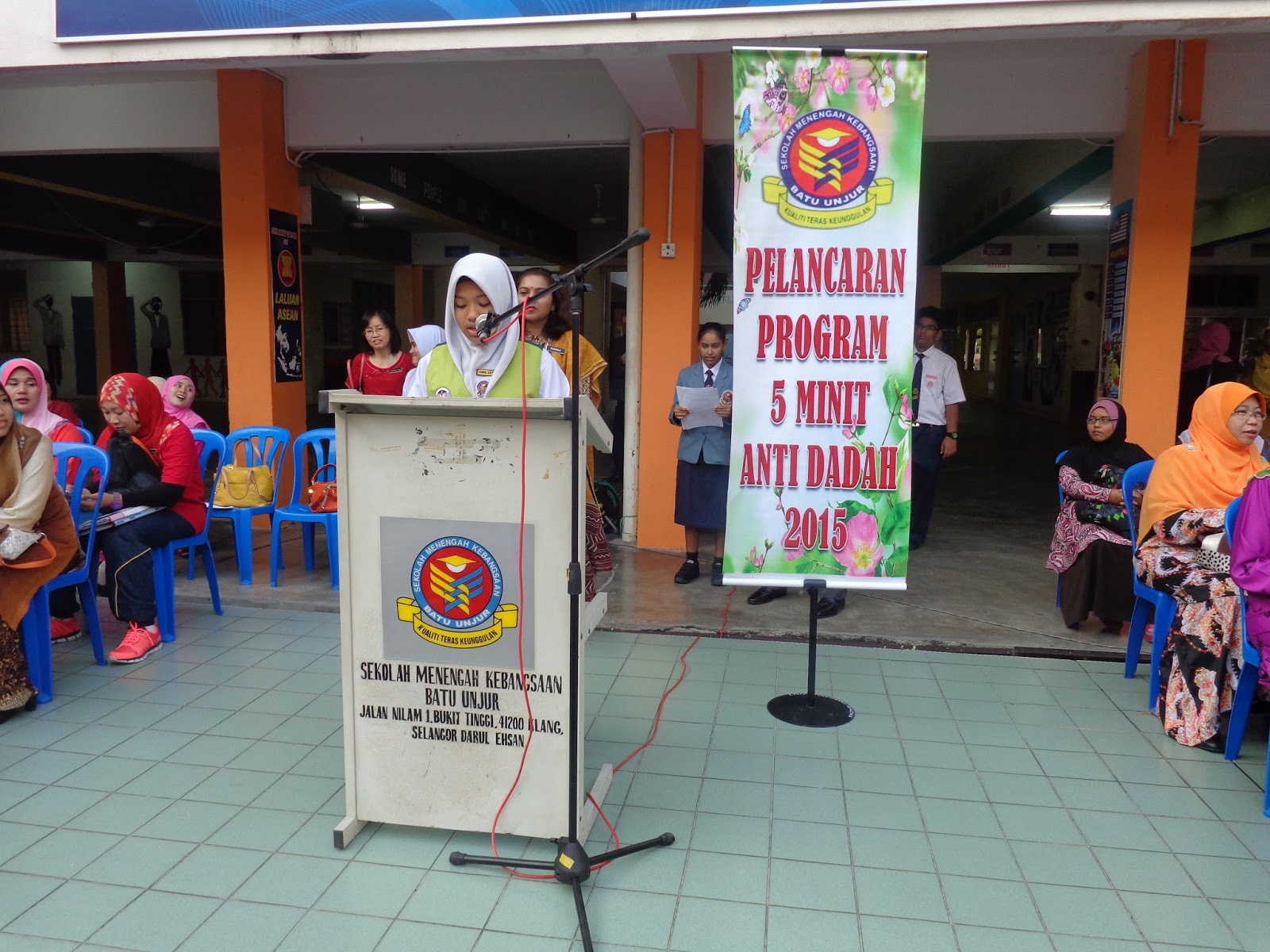 PPDa SMK BATU UNJUR KLANG : PROGRAM LIMA MINIT ANTI DADAH