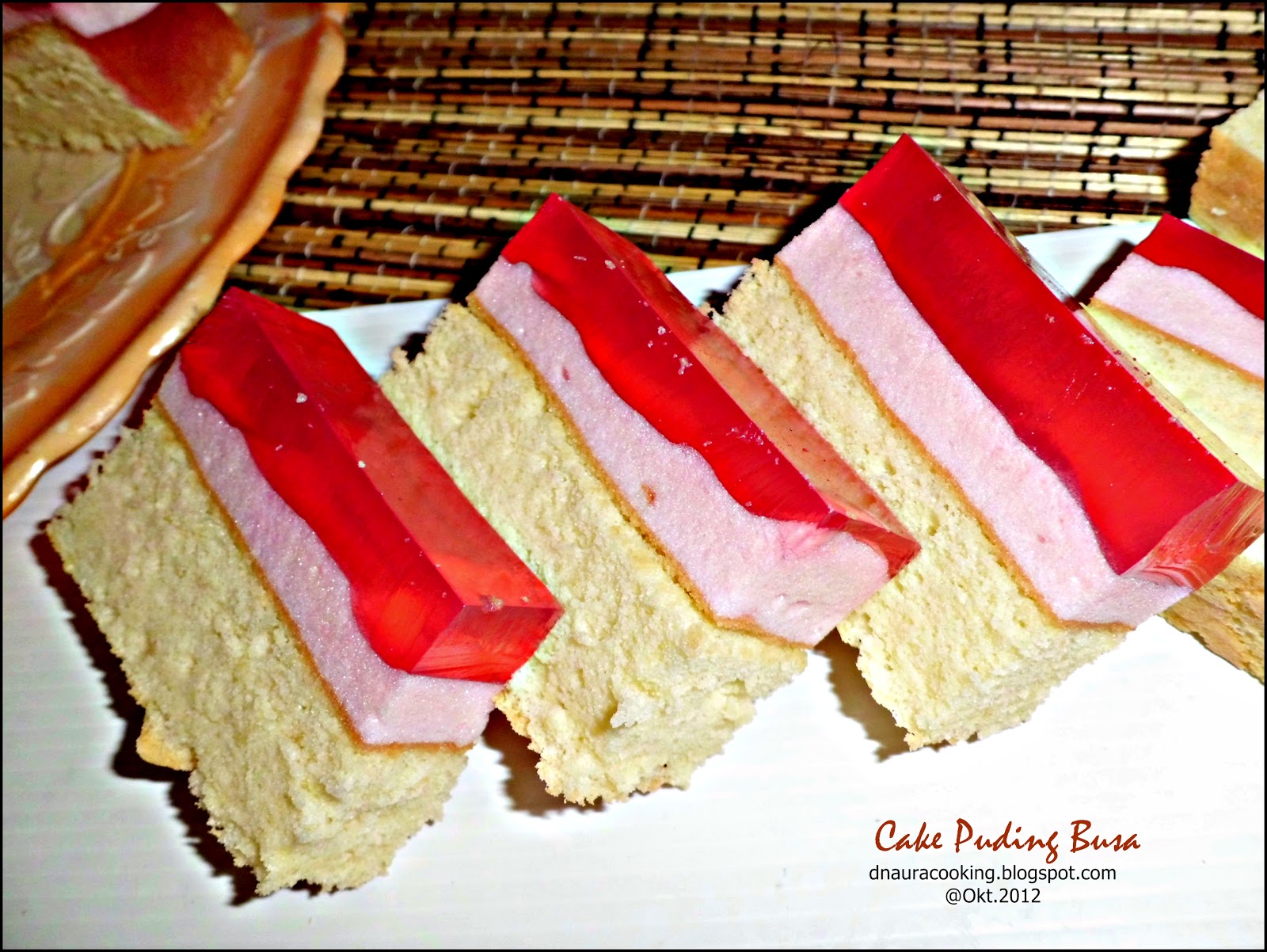 D'naura Natural Cooking: Cake Puding Busa