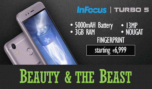 InFocus Turbo 5: Beauty and the Beast [Android SmartPhone]