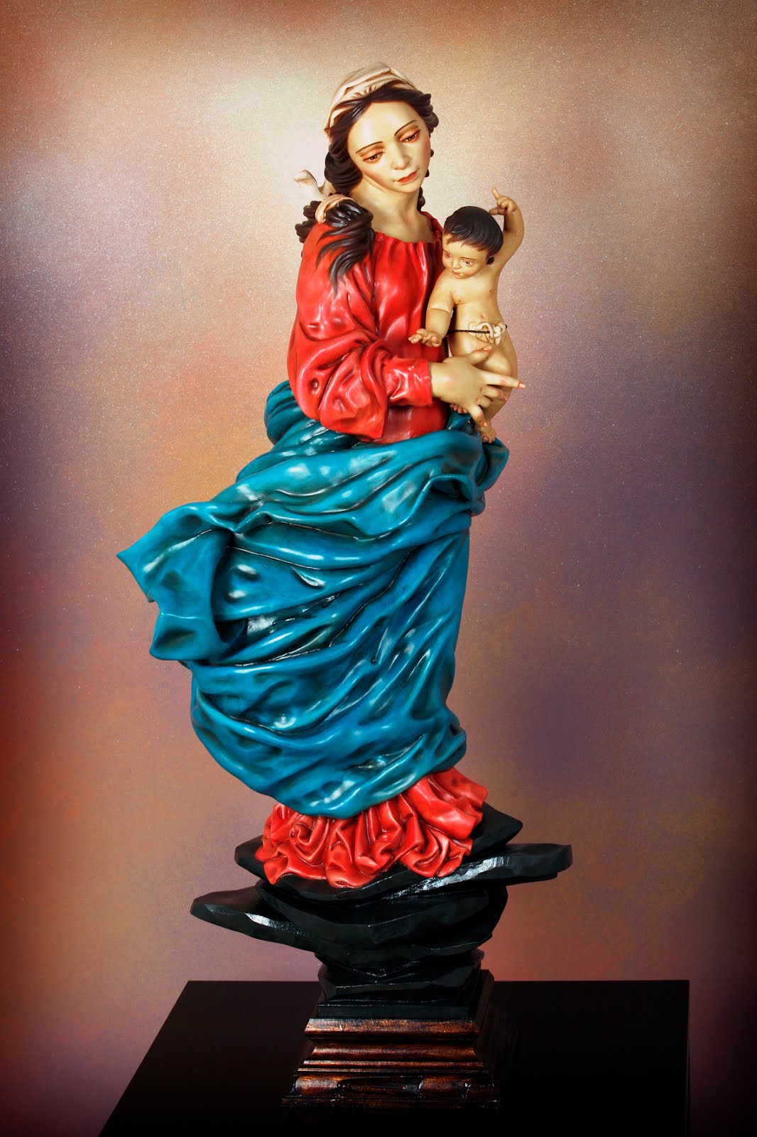 Esculturas y Pinturas de Rafael S.G: " MARÍA SANTÍSIMA DE -EL ÁLAMO-