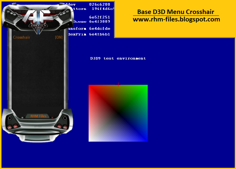 Base Cheat D3D Menu Dengan Tampilan Keren dan Menarik