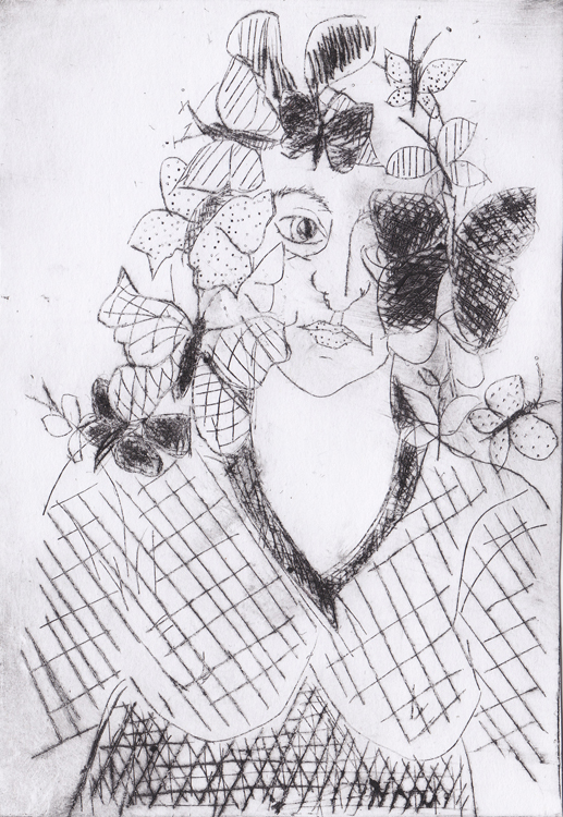 Mix Up Your Art!: Dry Point printing using acetate sheets