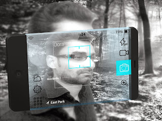 Mobile camera interface PSD | Free Photoshop Zone