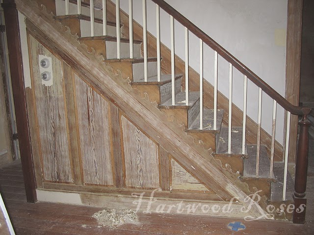 Hartwood Roses: Restoring and Reassembling Our Stair Railing