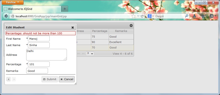 Program & Play: JQGrid Using Spring MVC Program & Play: JQGrid Using Spring MVC