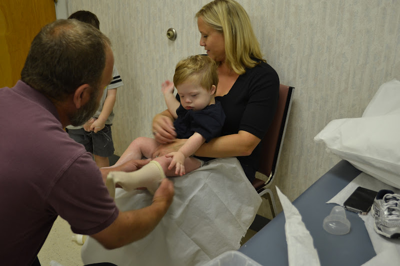 Cowgirl Up!: Super Joe's First Leg Casts