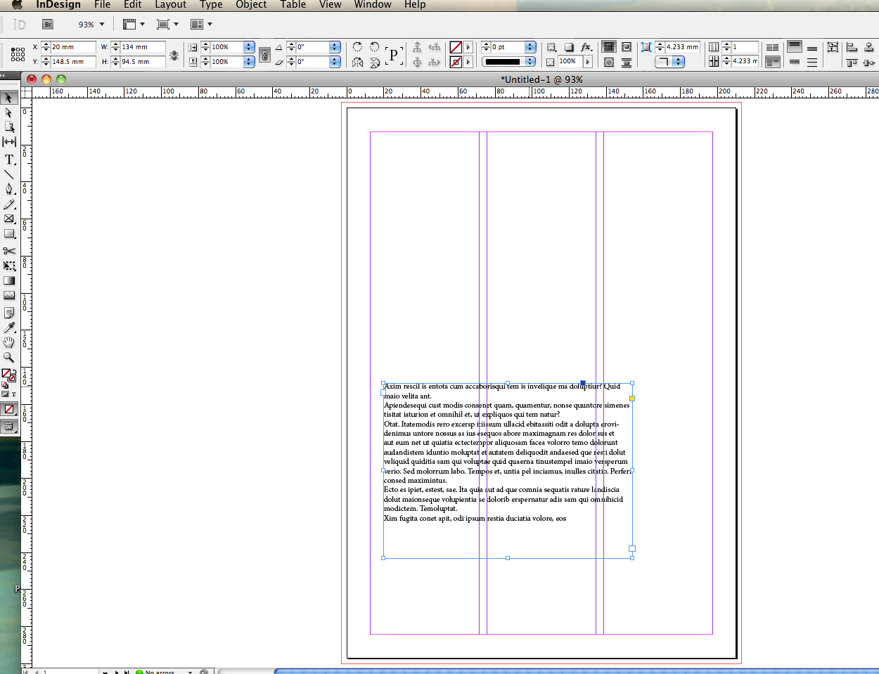 Design Practice Blog: InDesign Workshop