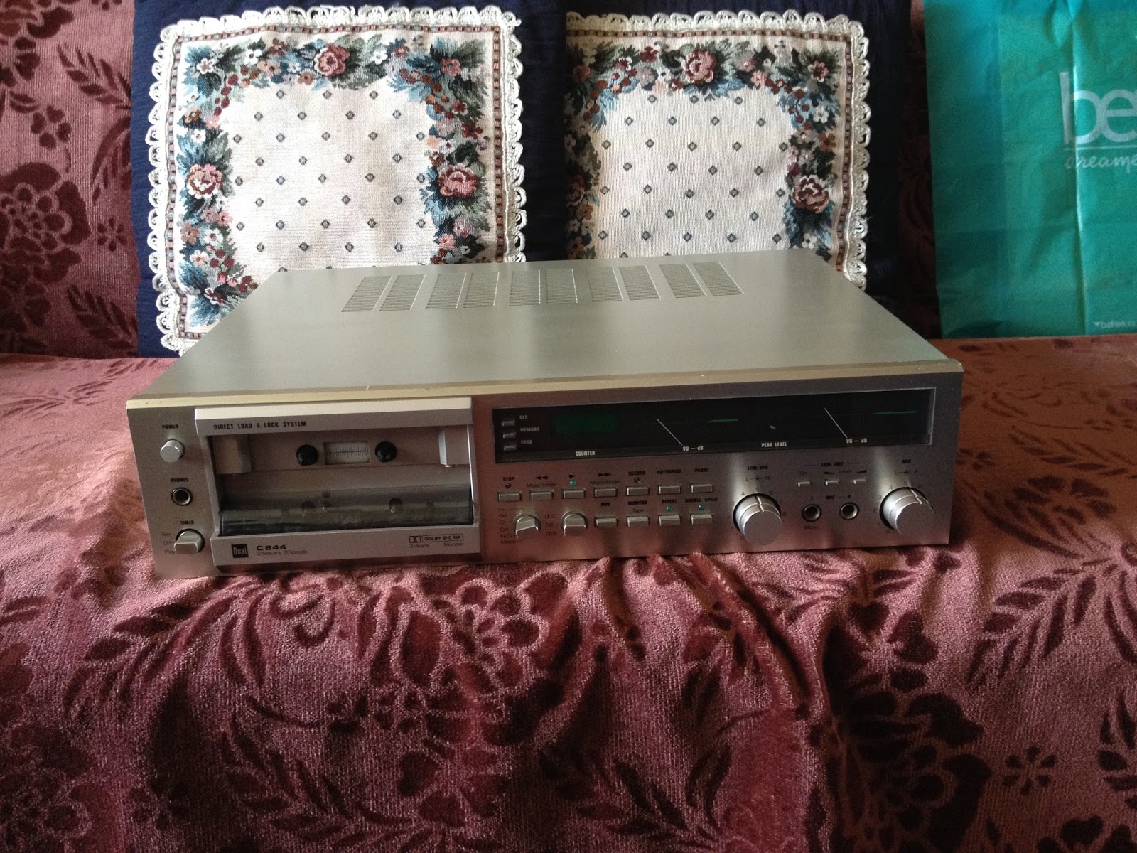 Infrequent Sound [sex.tex] technology: Dual C 844 Tapedeck, 1981, made ...