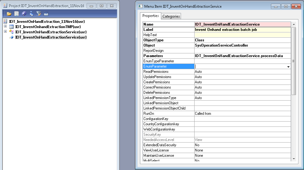 Vimal Axapta: AX 2012: Create a Batch Job through SysOperation Framework