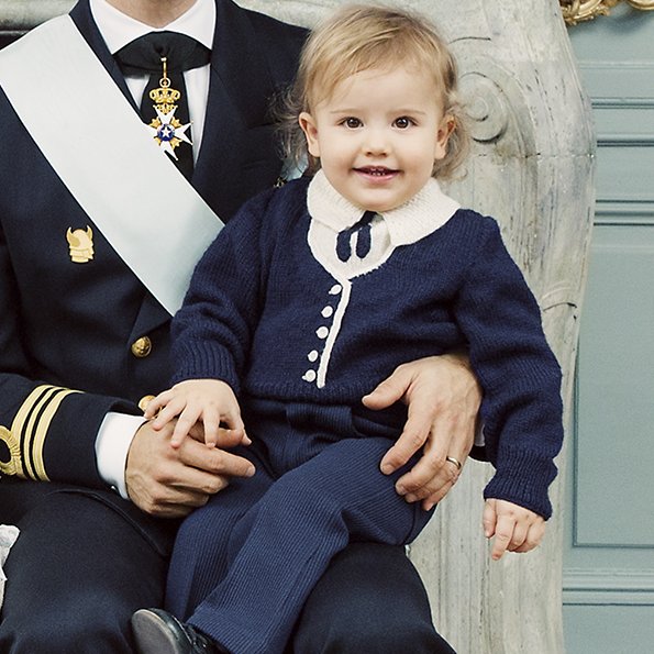 Official baptism photos of Prince Gabriel were published
