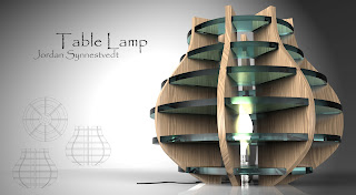 ELDS 205: Computer Aided Product Design: Jordan Synnestvedt - Week 7 Lamp