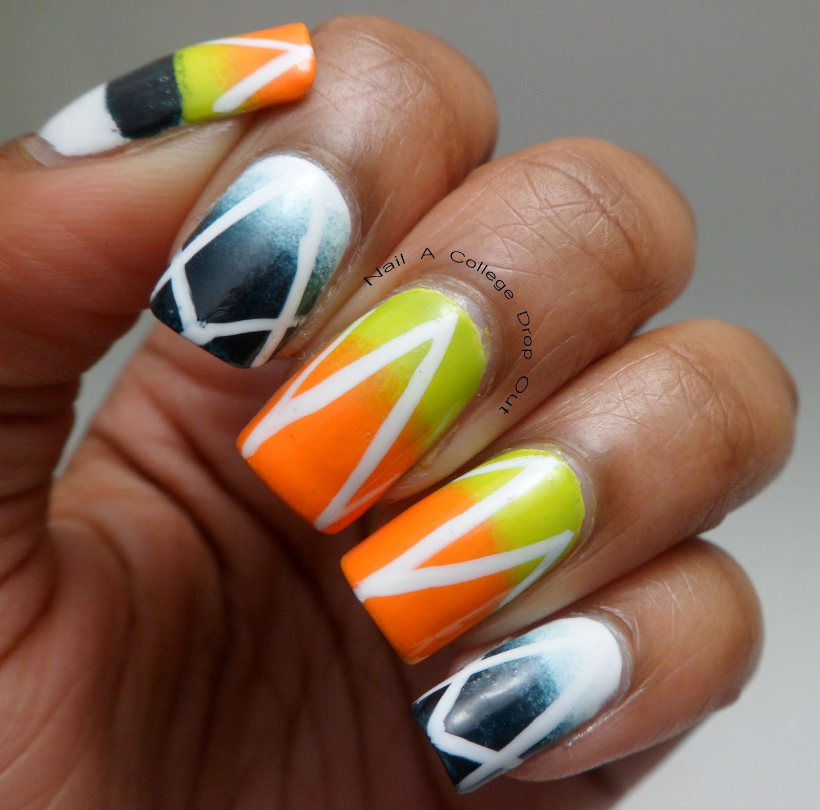 Nail A College Drop Out: Born Pretty Spikes + Nail Art