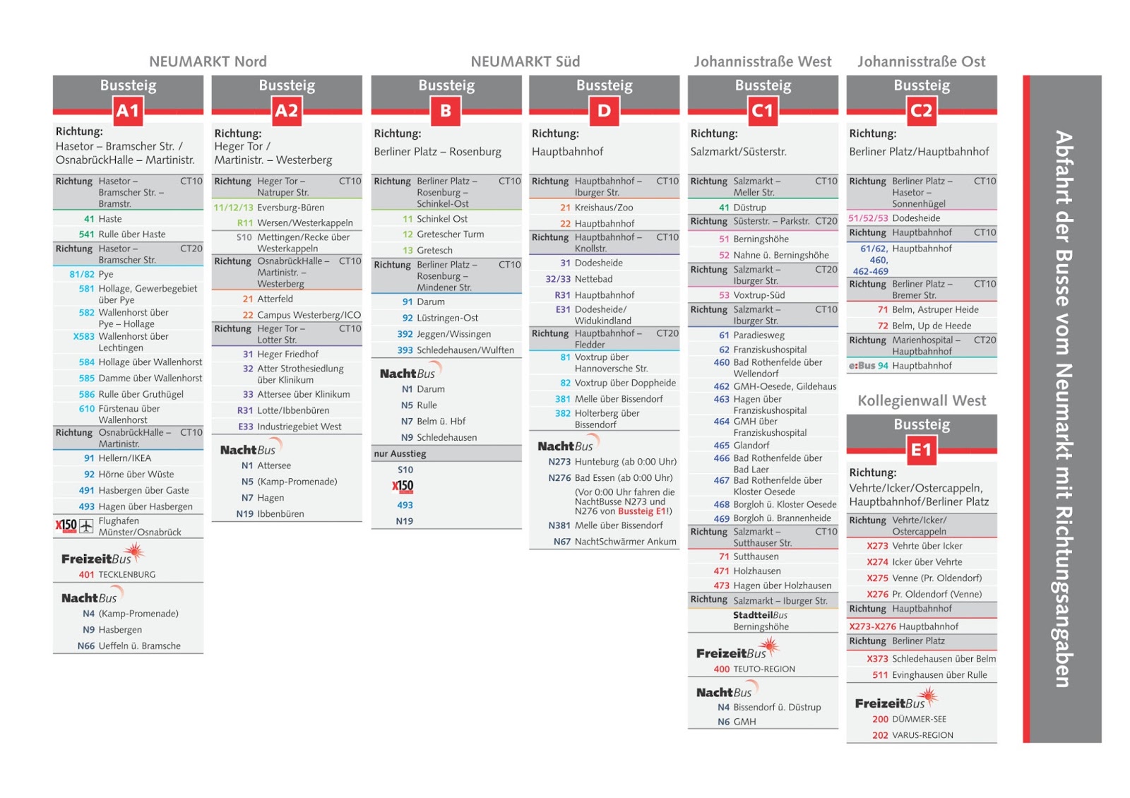 Spaß und Geselligkeit Blog-Hütte an der Universität Osnabrück ♥: Bus ...