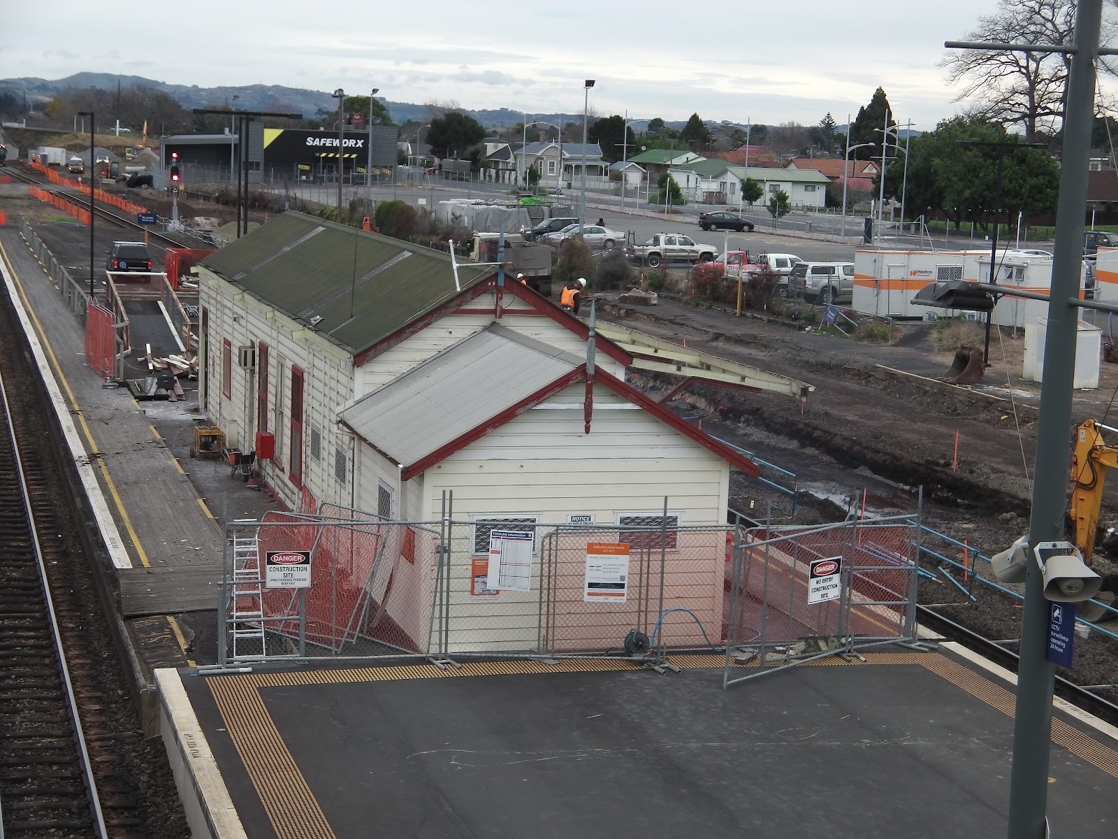 Papakura Station: July 2012