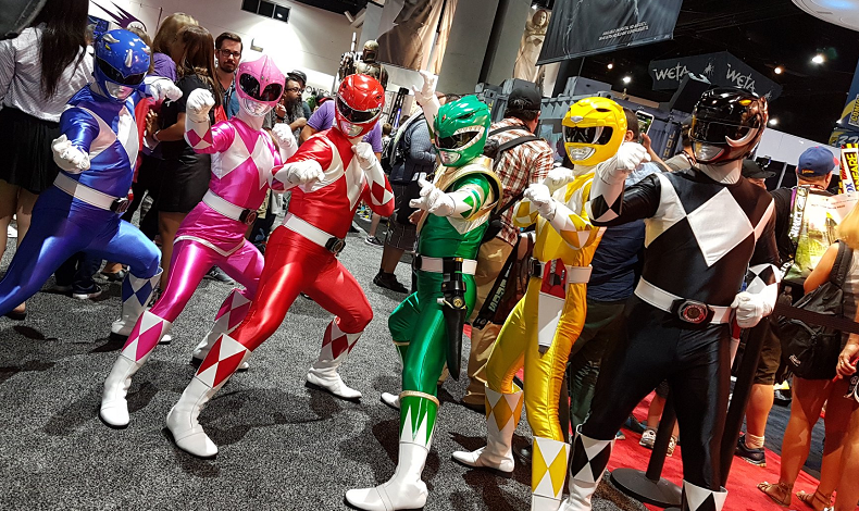 Bandai simula Centro de Comando de Power Rangers na Comic Con