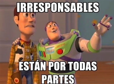 En los cambios: LA IRRESPONSABILIDAD