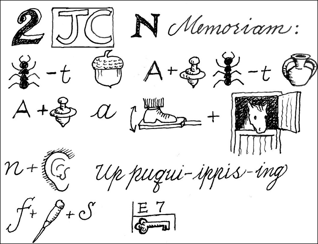 Our Poughkeepsie! -- A Blog by James Bennett: Soldiers Fountain and a Rebus