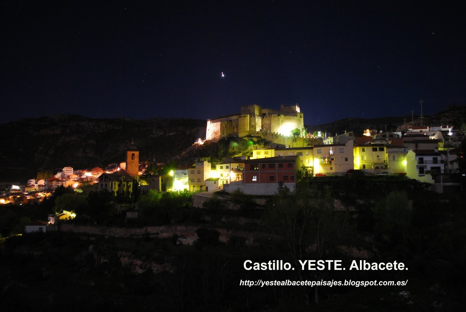 Yeste. Albacete. Paisajes: YESTE. Castillo
