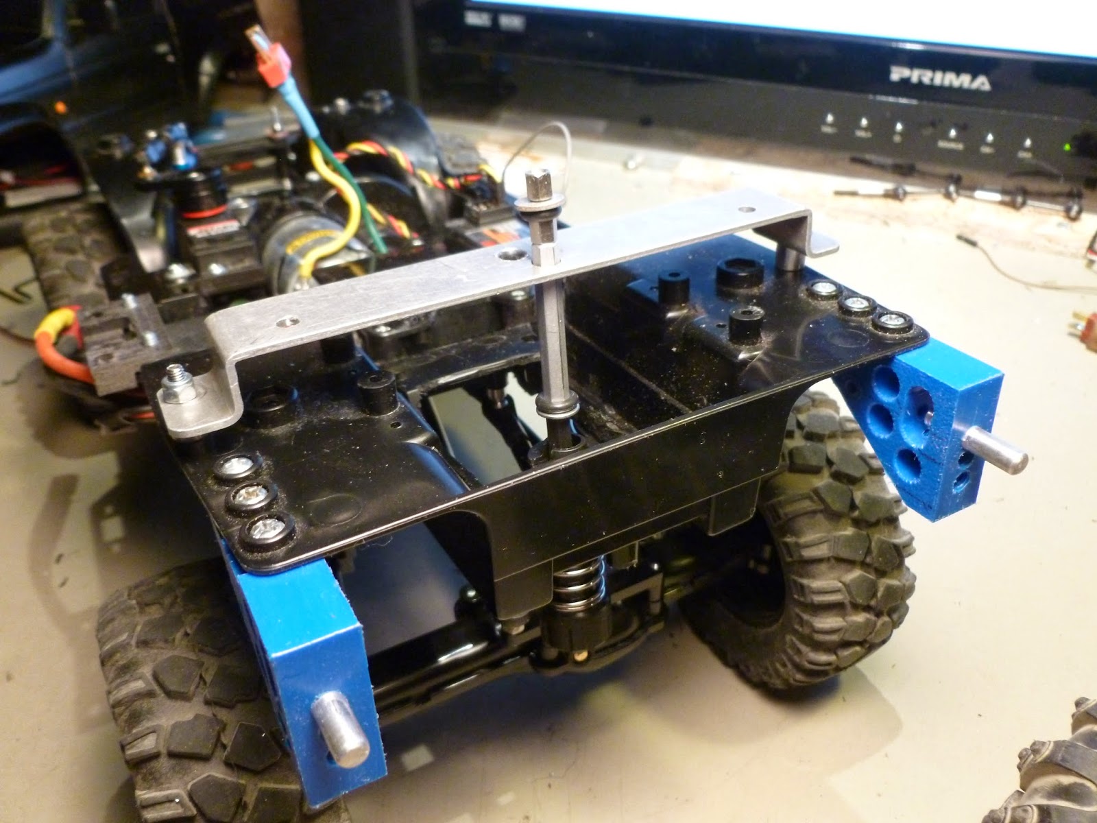 theLEDwheel: Major Tamiya CC01 mods....