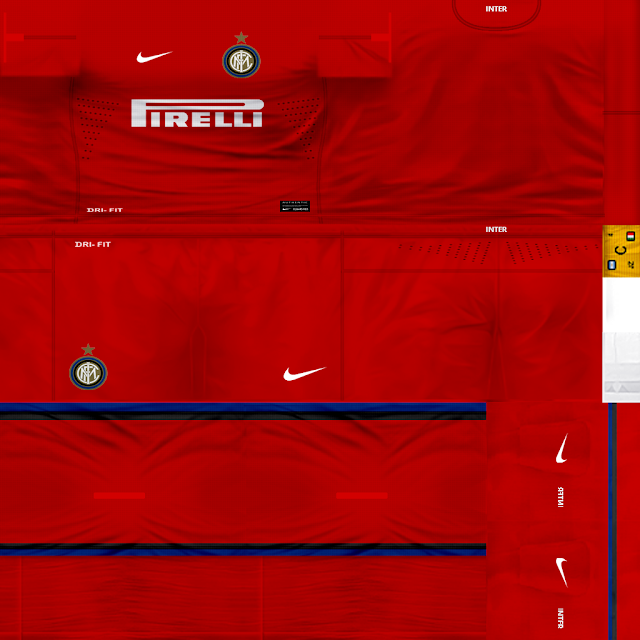 INTER MILAN 12-13 HD KIT SET BY R1997 ~ PES6 THAI