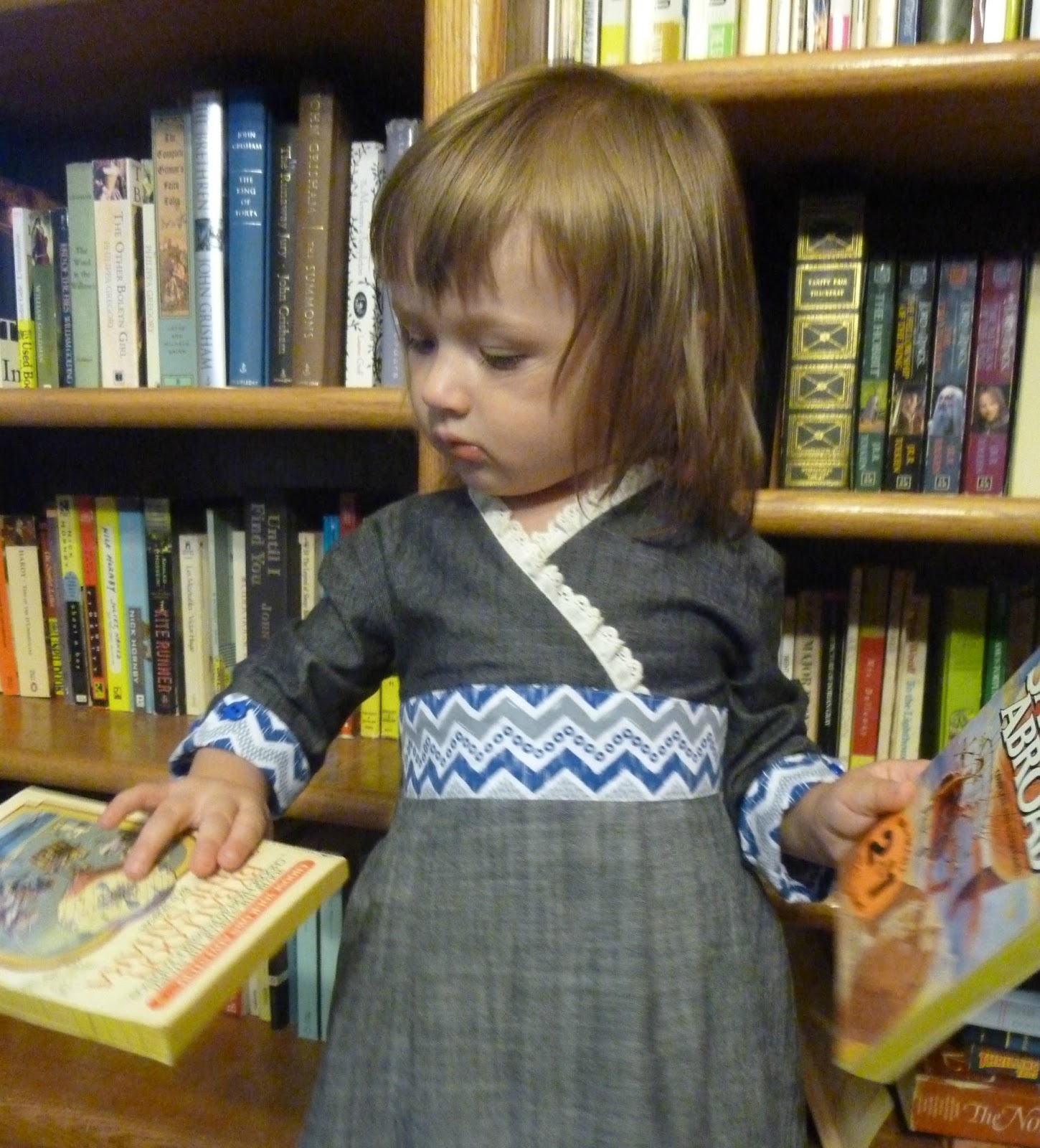 110 Creations: Oliver+S Library Dress