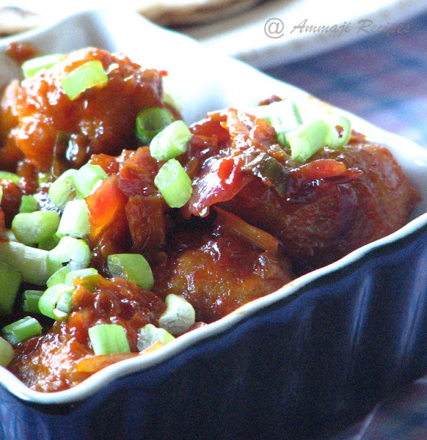 Gobi Manchuria | Indian Food Recipes | Ammaji Kitchen