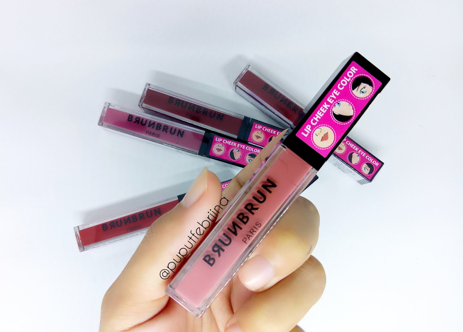 REVIEW : Brun Brun Paris Lip Cheek Eye Color