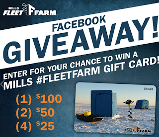 Mills Fleet Farm Gift Card Giveaway - 7 Winners. 4 Win $25 Gift Cards ...