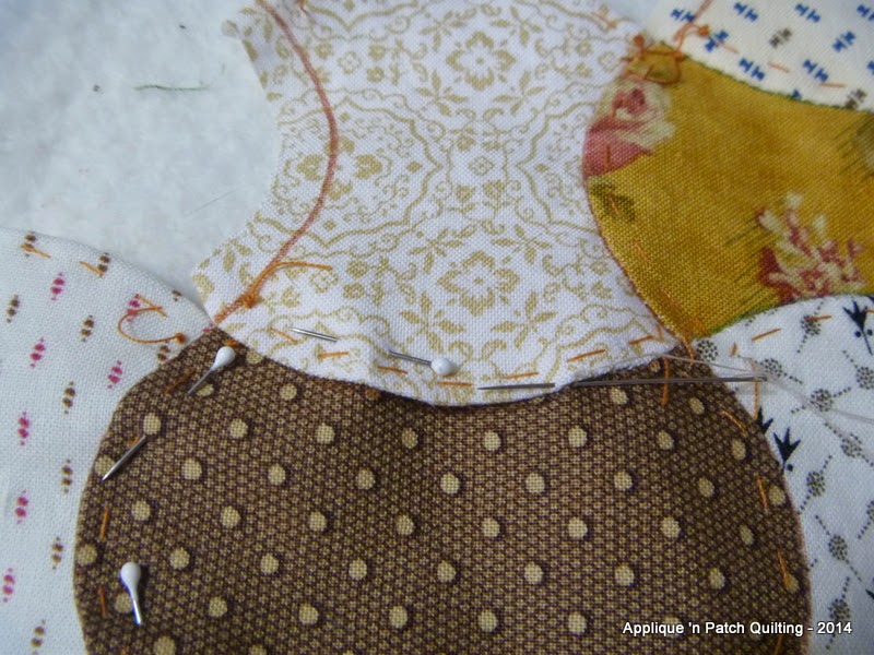 Applique 'n Patch Quilting: Apple cores - how to?