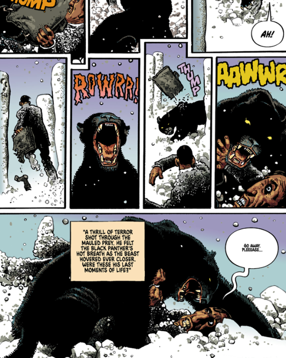 richard corben: + Preview THE RAT GOD