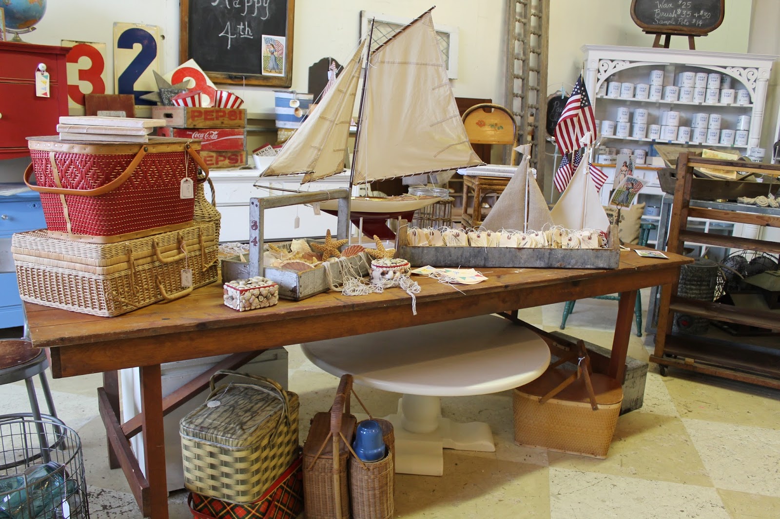 Tattered Tiques: June Shop Pics