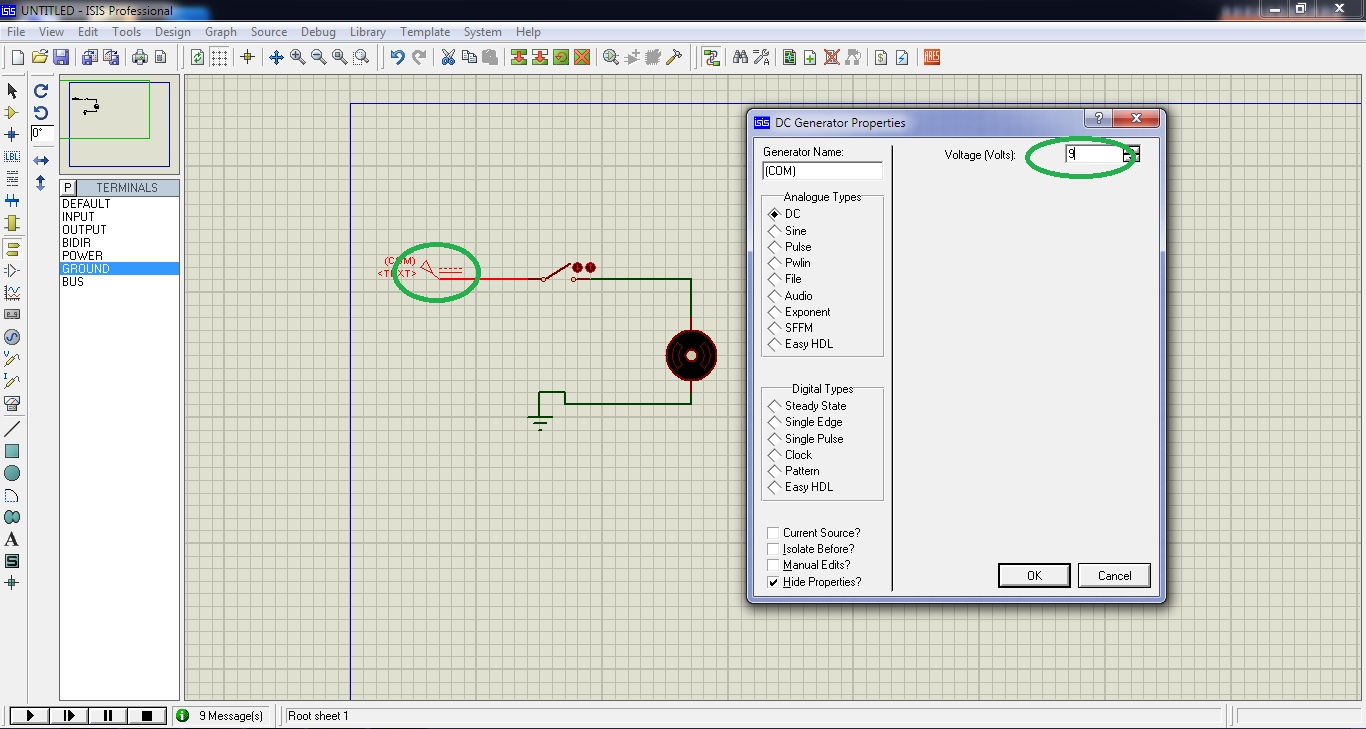 Proteus 7 Professional tutorials: Using a DC motor