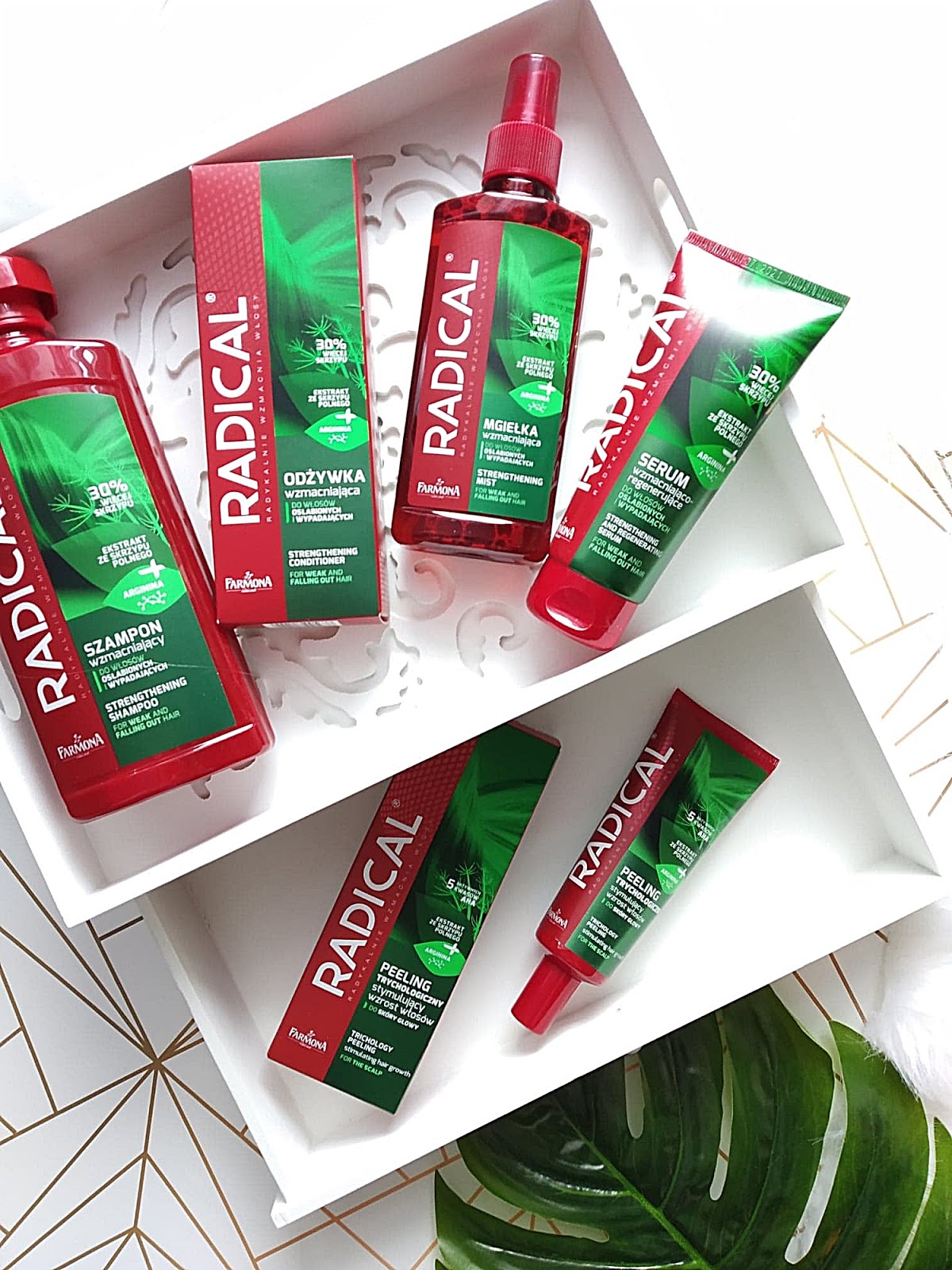 Do połowy pełna...: FARMONA, RADICAL, PEELING TRYCHOLOGICZNY ...