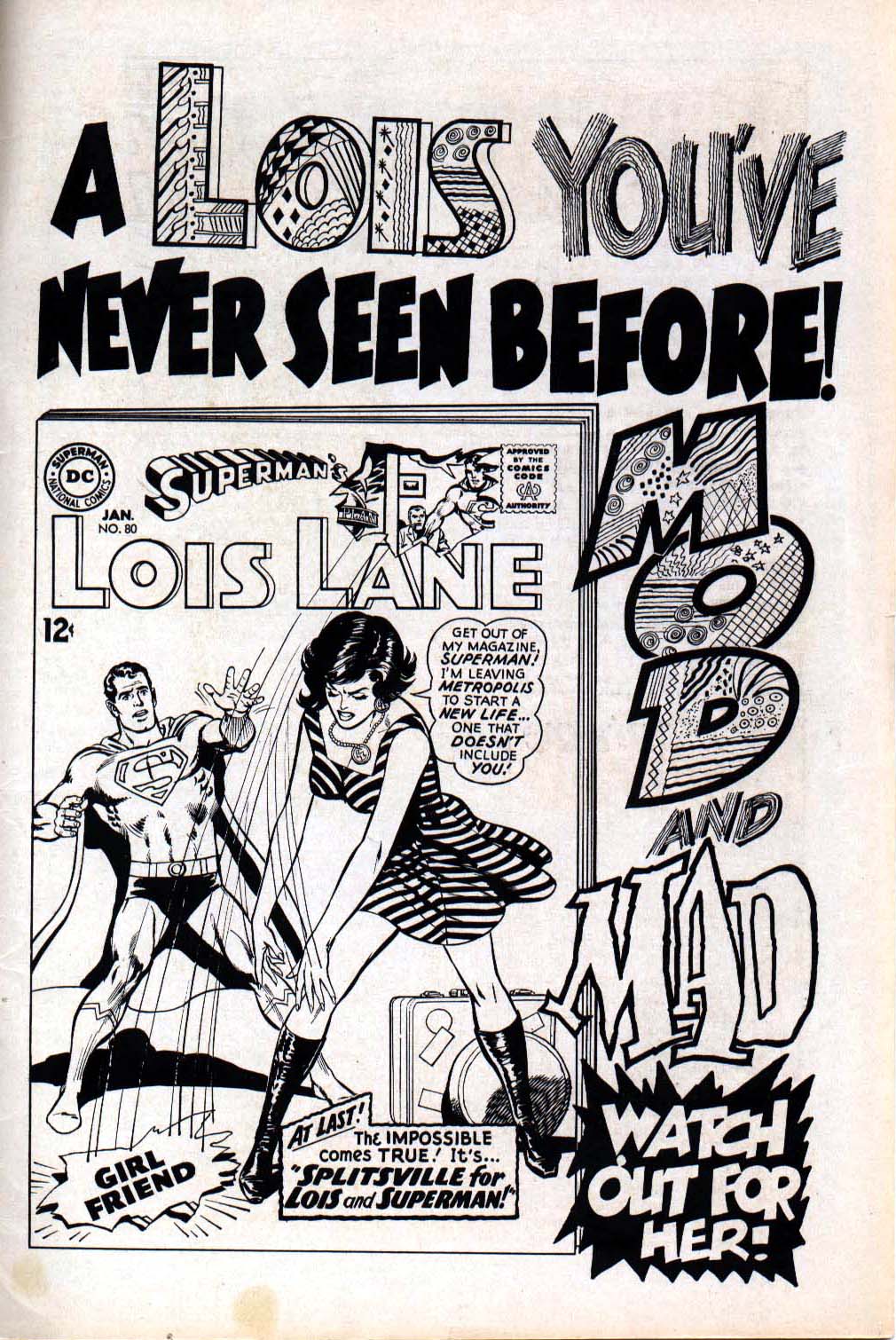 Days of Adventure: Adventure Comics # 364, January, 1968