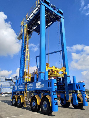 Logistica Portuária: A próxima geração de straddle carrier