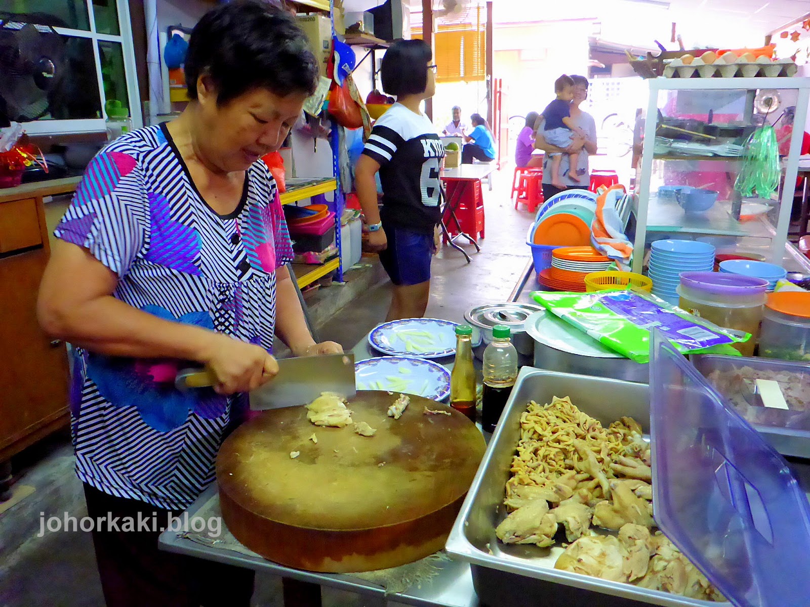 Hometown Flavours 拉美士雞絲粥六味湯 Labis Chicken Porridge |Tony Johor Kaki ...